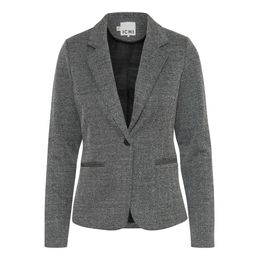 Ichi Blazer 'Kate' Damen Gr&ouml;&szlig;e 40 grau / schwarz