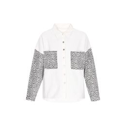 NAEMI Between-Season Jacket female size L Grey / Black / White