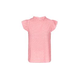 NAEMI Bluse 'Fashion Look' Damen Gr&ouml;&szlig;e M rosa / wei&szlig;