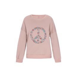 Ebeeza Sweatshirt Damen Gr&ouml;&szlig;e S hellbraun / mischfarben