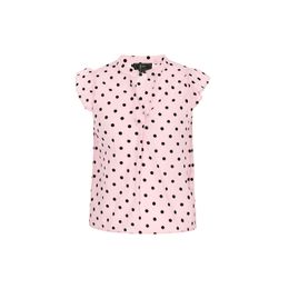 faina Bluse 'Fashion Look' Damen Gr&ouml;&szlig;e M ros&eacute; / schwarz