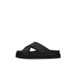 NAE Vegan Shoes Sandals 'DAVU' female size 37 Black