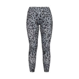 Faina Athlsr Leggings Damen Gr&ouml;&szlig;e M grau / schwarz