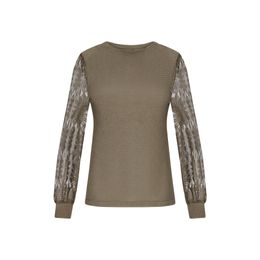 NAEMI Bluse 'Fashion Look' Damen Gr&ouml;&szlig;e L khaki