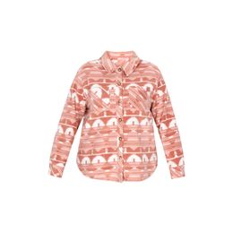 SANIKA Between-Season Jacket female size XL Pink / White
