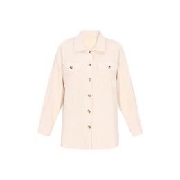 Swirly Bluse 'Back To School' Damen Gr&ouml;&szlig;e XL beige