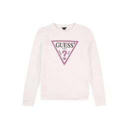 Guess Sweatshirt M&auml;dchen Gr&ouml;&szlig;e 164 dunkelpink / schwarz / offwhite