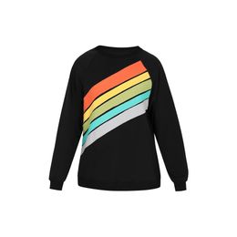 Sanika Sweatshirt Damen Gr&ouml;&szlig;e S mischfarben / schwarz