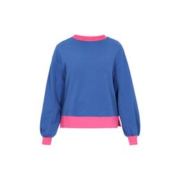 Sanika Sweatshirt 'Fashion Look' Damen Gr&ouml;&szlig;e S blau / rosa