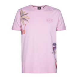 PETROL INDUSTRIES T-Shirt 'Islandcrest' Herren Gr&ouml;&szlig;e XXL rosa