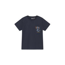 Color Kids Rundhalsshirt ' COT-shirt mit Backprint' Jungen Gr&ouml;&szlig;e 122 nachtblau