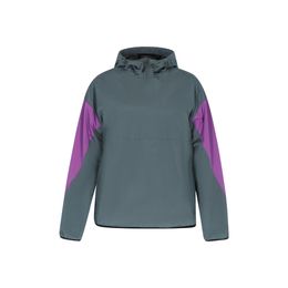 HOMEBASE &Uuml;bergangsjacke Damen Gr&ouml;&szlig;e XL grau / dunkelgrau / lila