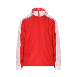 Beach Budz Jacke Herren Gr&ouml;&szlig;e XXL rot / wollwei&szlig;