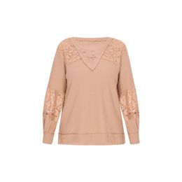 Gaya Sweatshirt 'Fashion Look' Damen Gr&ouml;&szlig;e L beige