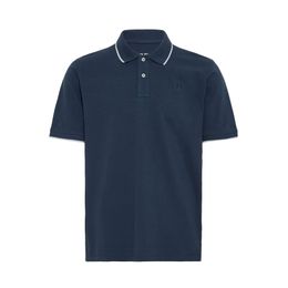 Blend Poloshirt 'Bhedin' Herren Gr&ouml;&szlig;e L marine / white denim