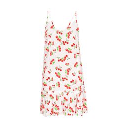 swirly Summer Dress female size 40 Green / Red / White