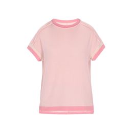 Ebeeza Shirt 'Fashion Look' Damen Gr&ouml;&szlig;e M pastellpink / hellpink / wei&szlig;