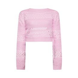 Swirly Pullover Damen Gr&ouml;&szlig;e S rosa