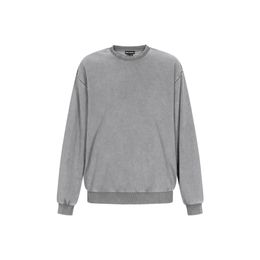 TUFFSKULL Sweatshirt Herren Gr&ouml;&szlig;e S grau