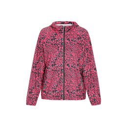Swirly &Uuml;bergangsjacke 'Outwear' Damen Gr&ouml;&szlig;e M hellblau / pitaya / schwarz