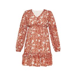 Felipa Kleid 'Festival' Damen Gr&ouml;&szlig;e 42 braun / wei&szlig; Sommerkleid