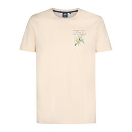 PETROL INDUSTRIES Shirt Herren Gr&ouml;&szlig;e S beige / mischfarben
