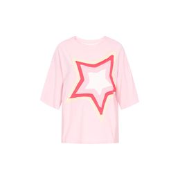 Sanika T-Shirt Damen Gr&ouml;&szlig;e M pink / rosa / wei&szlig;