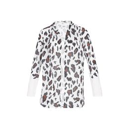 NAEMI Strickjacke Damen Gr&ouml;&szlig;e L braun / schwarz / wei&szlig;