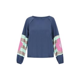 Gaya Shirt 'Fashion Look' Damen Gr&ouml;&szlig;e XL saphir / taupe / mint / rosa