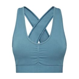 Plein Sport Sporttop Damen Gr&ouml;&szlig;e L hellblau