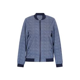 swirly Between-Season Jacket female size L Blue / White