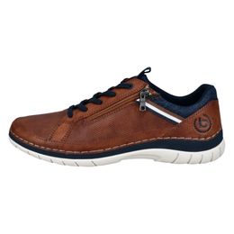 Bugatti Sneaker 'ASQ01' Herren Gr&ouml;&szlig;e 46 navy / cognac