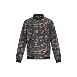 TUFFSKULL Jacke Herren Gr&ouml;&szlig;e XL graphit / khaki / dunkelgr&uuml;n Sommerjacke