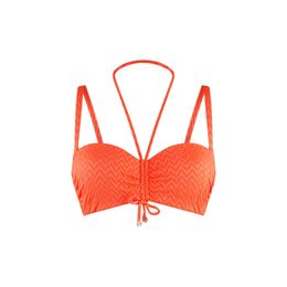 Lingadore Bikini Top female size 80 Coral