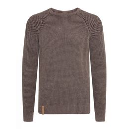 INDICODE Jeans Pullover 'Rockford' Herren Gr&ouml;&szlig;e S dunkelbraun