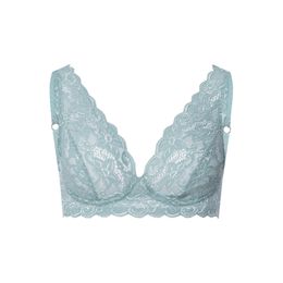 Hanro Bra ' Moments ' female size 70 Light blue
