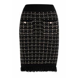 faina Rock Damen Gr&ouml;&szlig;e 42/44 schwarz / wei&szlig;