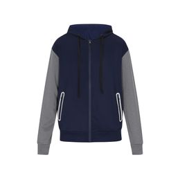 Mo Athlsr Sweatjacke Herren Gr&ouml;&szlig;e XL marine / grau