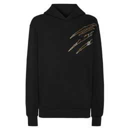 Plein Sport Sweatshirt 'Scratch' Herren Gr&ouml;&szlig;e XS gelb / schwarz