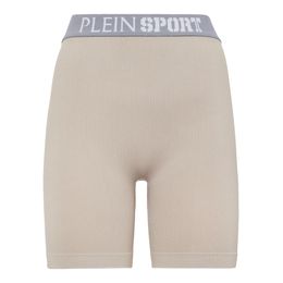 Plein Sport Sportshorts Damen Gr&ouml;&szlig;e S dunkelgrau / wei&szlig;
