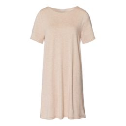 Hanro Nachthemd ' Natural Elegance ' Damen Gr&ouml;&szlig;e S hellbraun