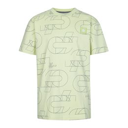 PETROL INDUSTRIES T-Shirt Jungen Gr&ouml;&szlig;e 176 blau / gr&uuml;n / wei&szlig;