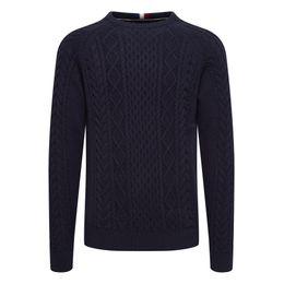 FQ1924 Pullover 'Kyle' Herren Gr&ouml;&szlig;e S navy / rot / wei&szlig;