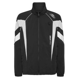 Plein Sport Trainingsjacke Herren Gr&ouml;&szlig;e S silbergrau / schwarz