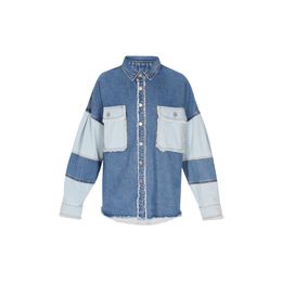 NALLY &Uuml;bergangsjacke Damen Gr&ouml;&szlig;e S t&uuml;rkis / blue denim
