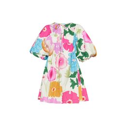 Felipa Kleid Damen Gr&ouml;&szlig;e 38 blau / gr&uuml;n / pink / wei&szlig; Sommerkleid