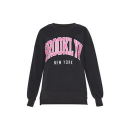 SANIKA Sweatshirt female size L Pink / Black / White