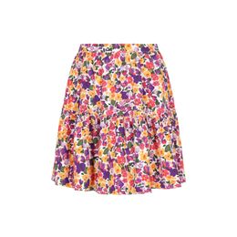 Swirly Rock 'Fashion Look' Damen Gr&ouml;&szlig;e 34 curry / dunkellila / himbeer / wei&szlig;
