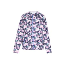 Swirly &Uuml;bergangsjacke Damen Gr&ouml;&szlig;e L navy / pink / wei&szlig;