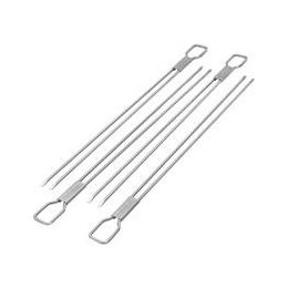 Broil King Narrow Doppelspie&szlig;-Set, 4-teilig edelstahl, f&uuml;r das Narrow Spie&szlig;gestell